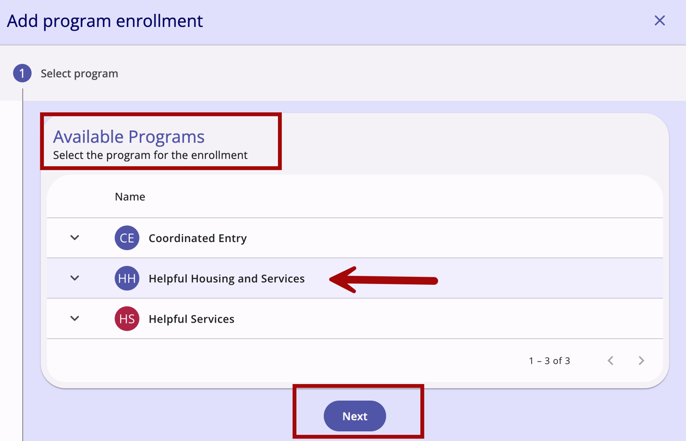 Creating and Managing Program Enrollments (New Clarity Interface)